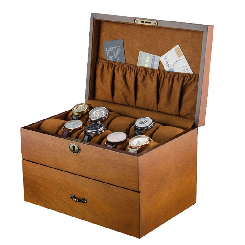 ASH- WOOD -WATCH -BOX -WITH -POCKET -20- WATCHES - Watchbox -Store ...