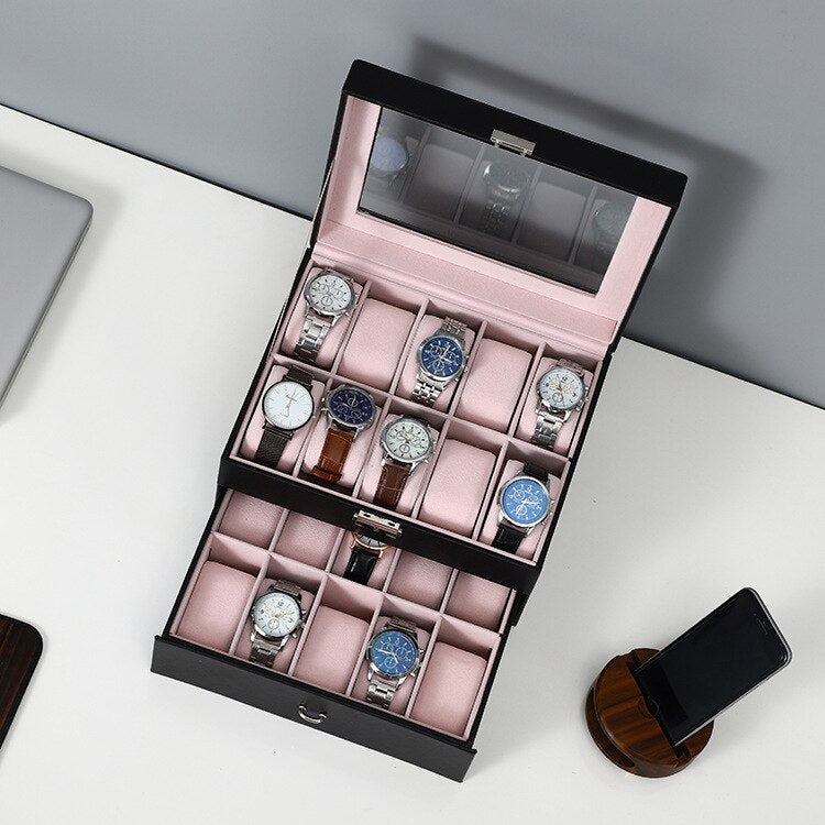 WATCH- BOX -LADIES - 20 -WATCHES - WATCH- BOX -FOR- 20 -WATCHES ...