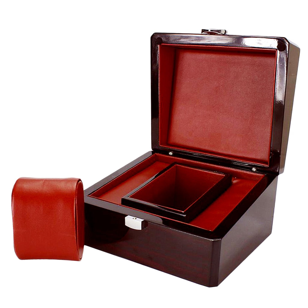 LACQUERED- WOOD -WATCH- CASE- 1 -WATCH - Watchbox- Store – Watchbox Store