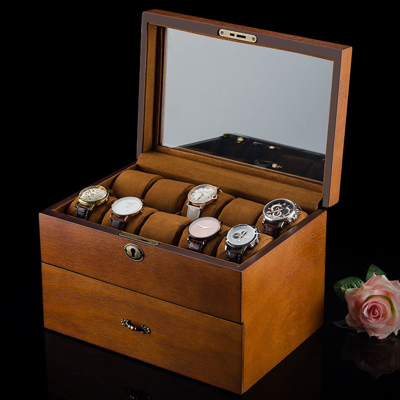 ASH- WOOD -WATCH -BOX -WITH -POCKET -20- WATCHES - Watchbox -Store ...