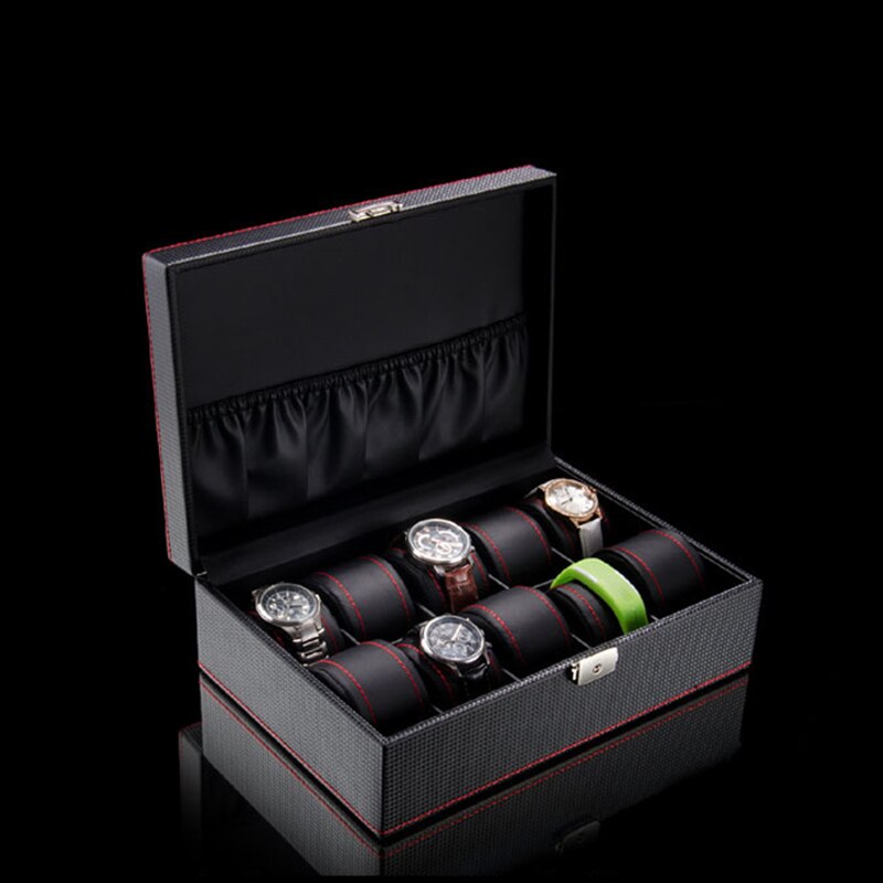 WATCH -BOX- CARBON - 10 -WATCHES - Watchbox -Store – Watchbox Store