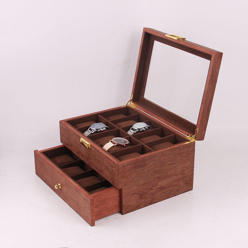 BROWN -WOOD- WATCH- BOX - Watchbox -Store – Watchbox Store