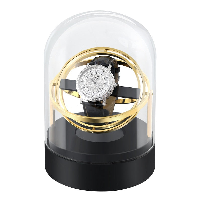 GYROSCOPIC- WATCH -WINDER- GOLD - Watchbox -Store – Watchbox Store